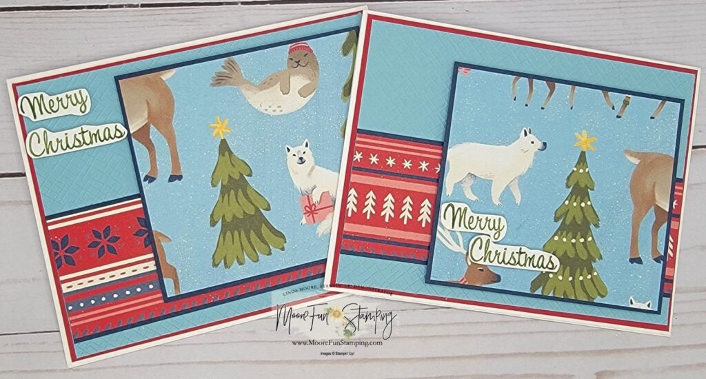 Last Minute Christmas Cards MooreFunStamping Linda Moore Last Minute Christmas Cards MooreFunStamping Linda Moore