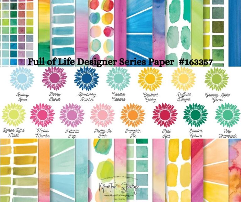 Full of Life Designer Series Paper Cards - MooreFunStamping.com - Linda ...