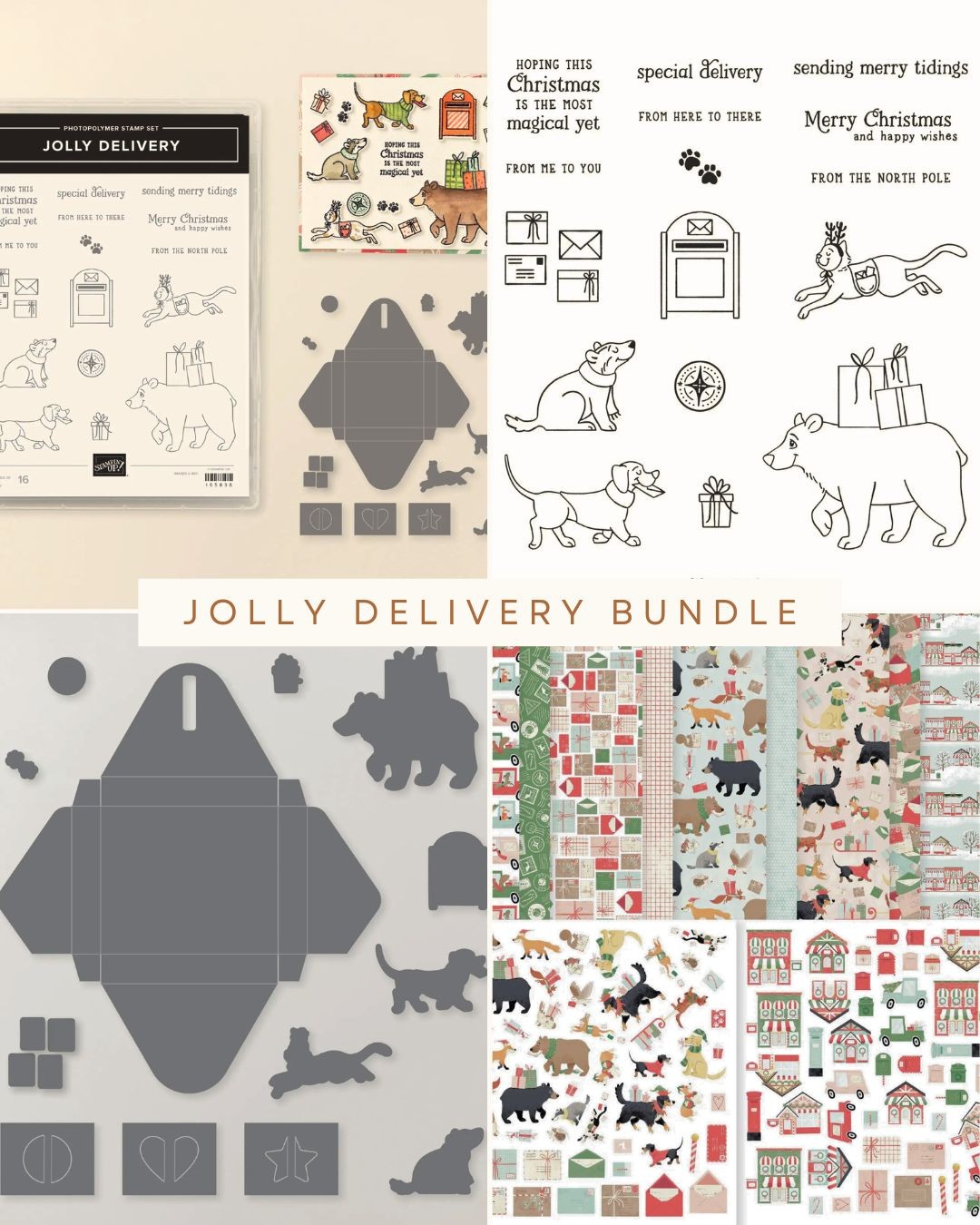 Jolly Delivery - Ink Stamp Share Blog Hop - MooreFunStamping.com ...